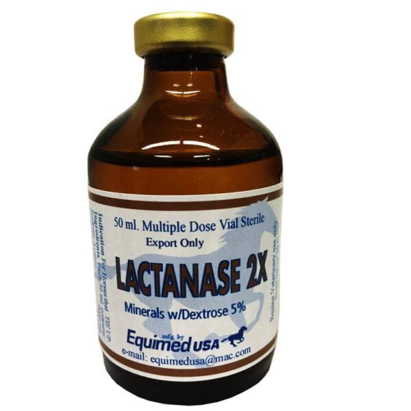 Lactanase 2X, 50ml Injection - Bdneny Equine Therapy