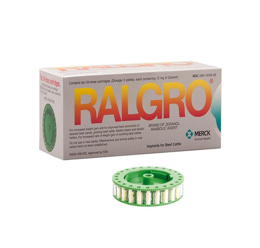 Ralgro (zeranol implants) - Bdneny Equine Therapy